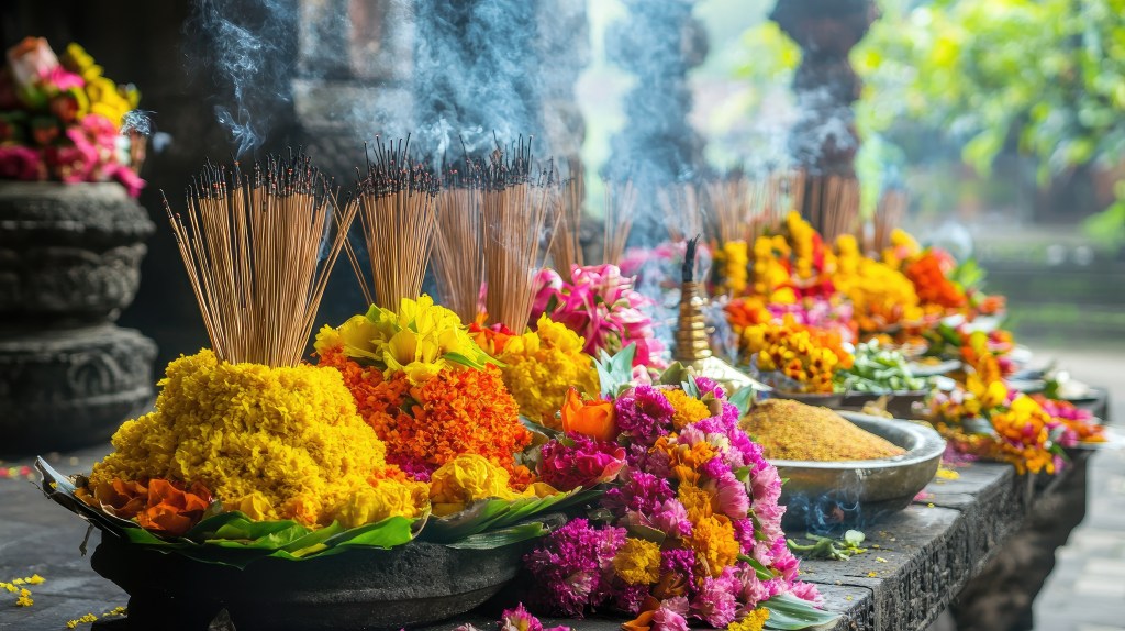 The Sacred Role of Flowers and Leaves in Hindu Worship - Bigbasket ...